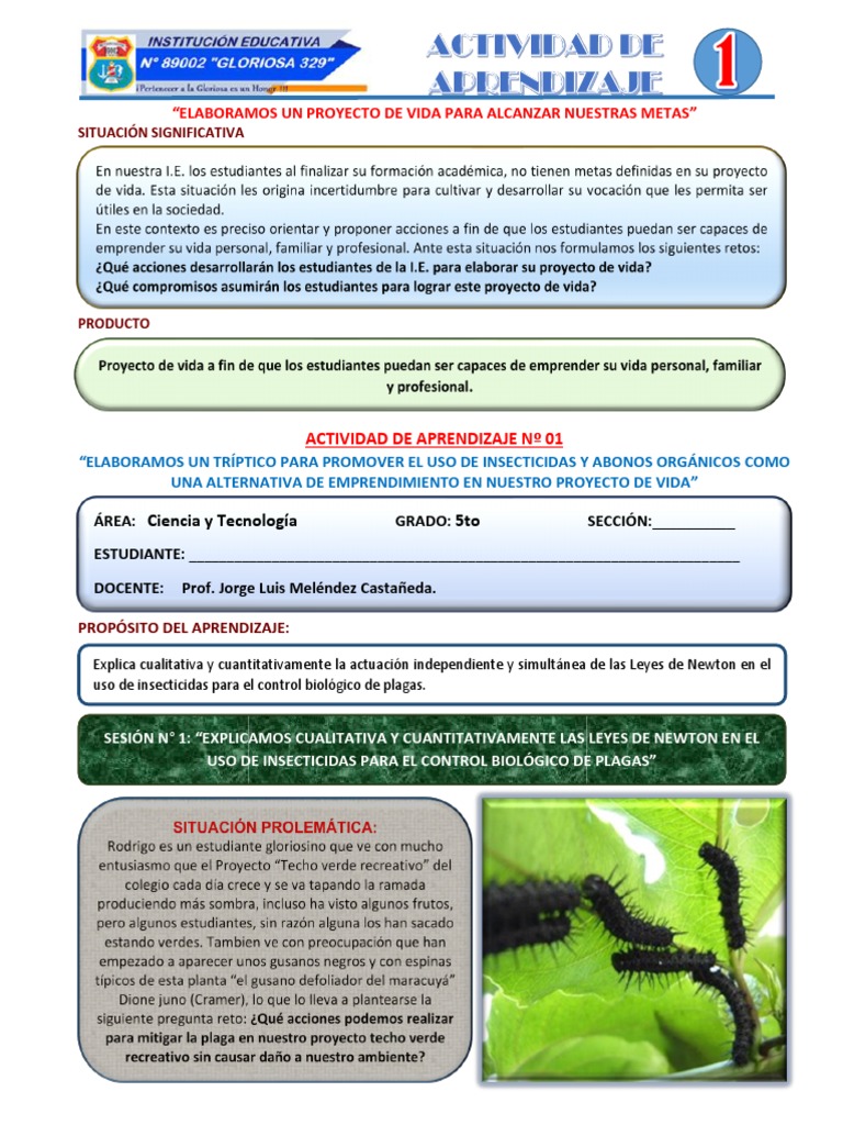 ACTIVIDAD 1 Explicamos Cualitativa y Cuantitativamente Las Leyes de ...