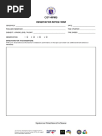 COT-RPMS Observation Notes Form | PDF