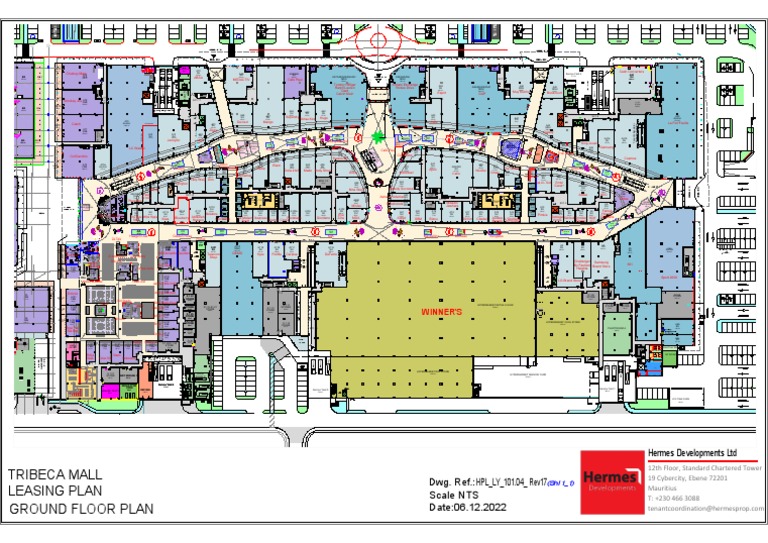 Tribeca Mall Ground Floor Plan | PDF