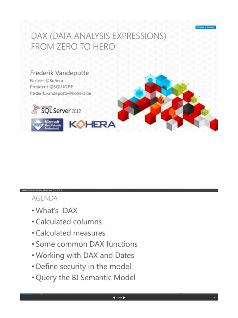 Dax From Zero To Hero | PDF Dax From Zero To Hero | PDF