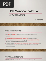 Basics Architectural Design | PDF | Design | Architect
