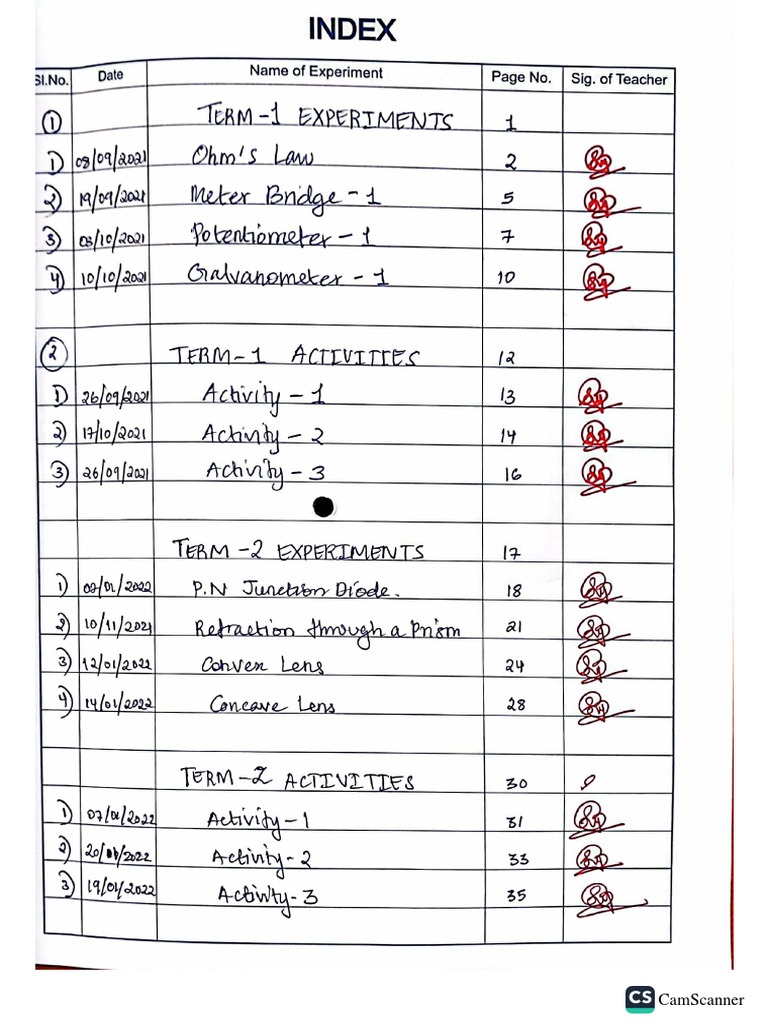 Physics Sample Record | PDF