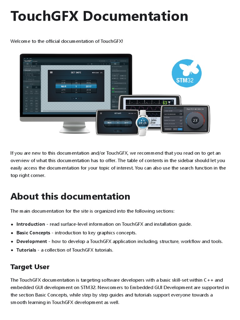 Touchgfx Documentation 4.14 | Download Free PDF | Rgb Color Model | Microcontroller