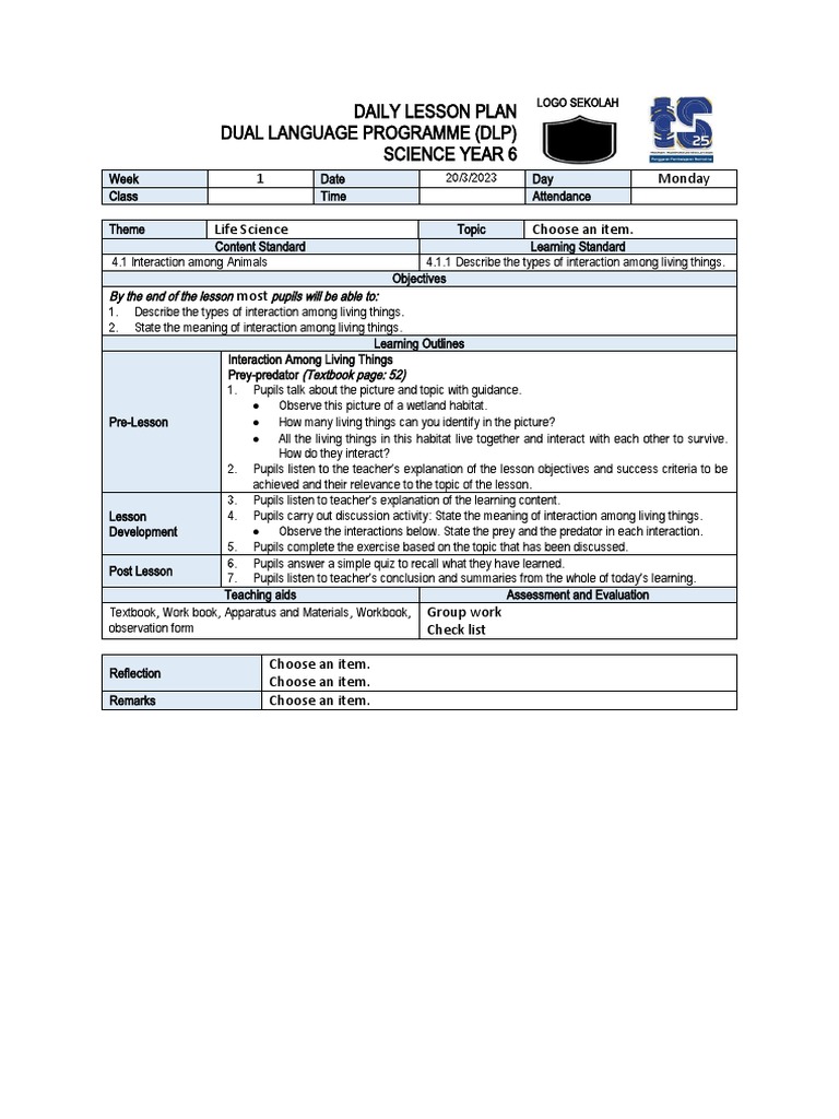 Interaction Among Living Things | PDF