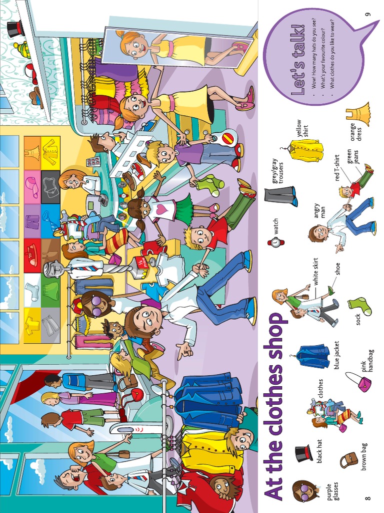 At The Clothes Shop | PDF