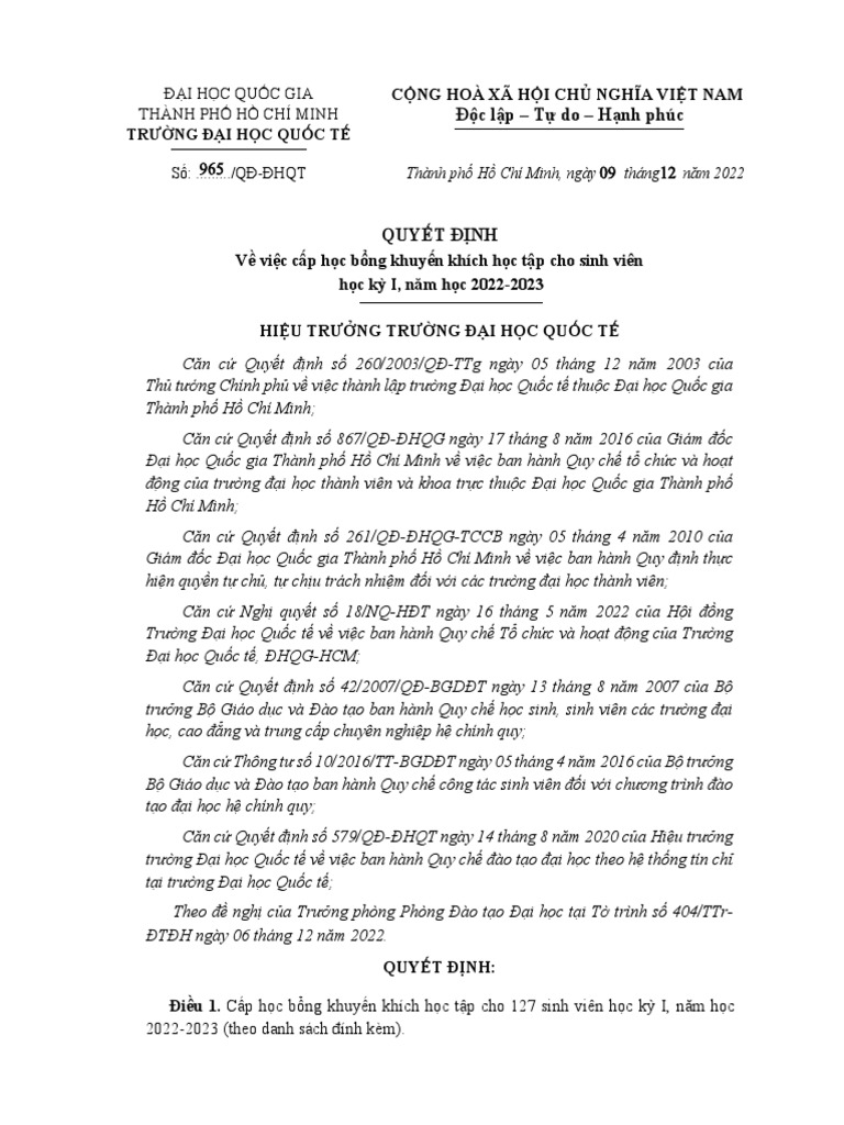 QD Hoc Bong KKHT - Signed | PDF