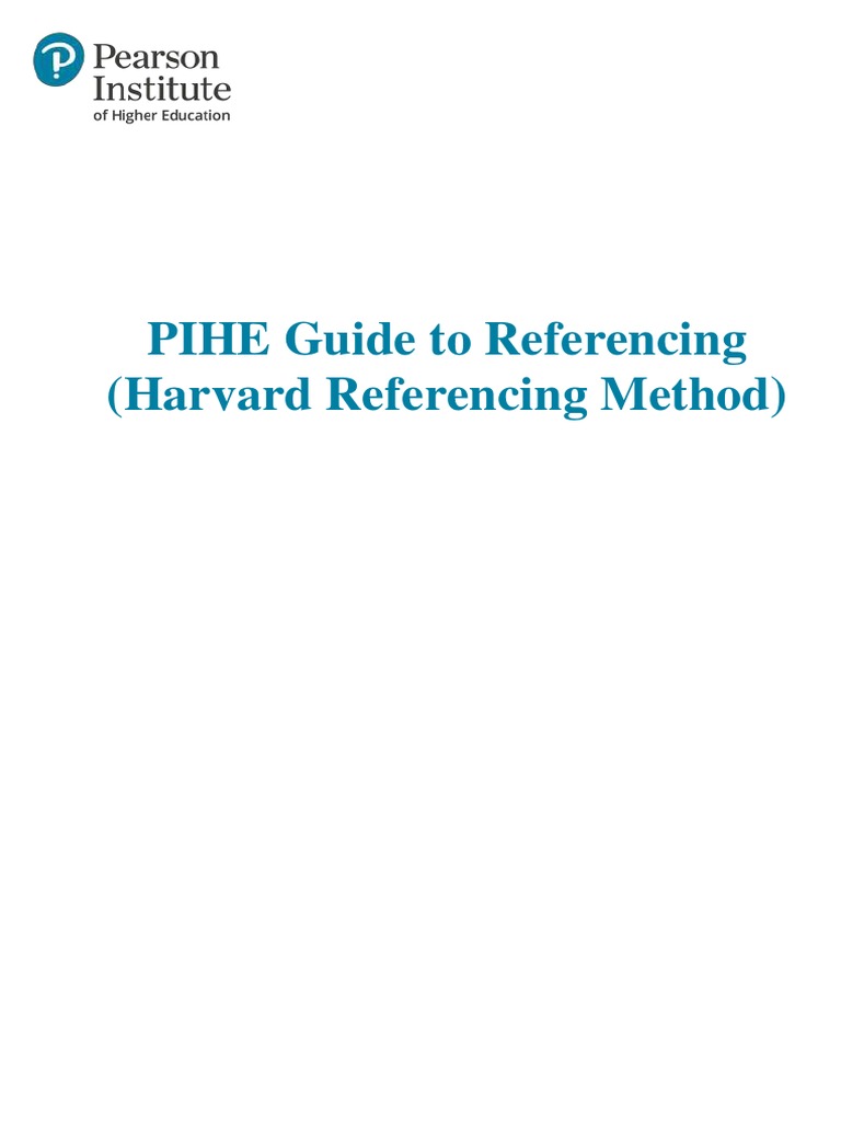 Harvard Referencing | PDF | Plagiarism | Academic Integrity
