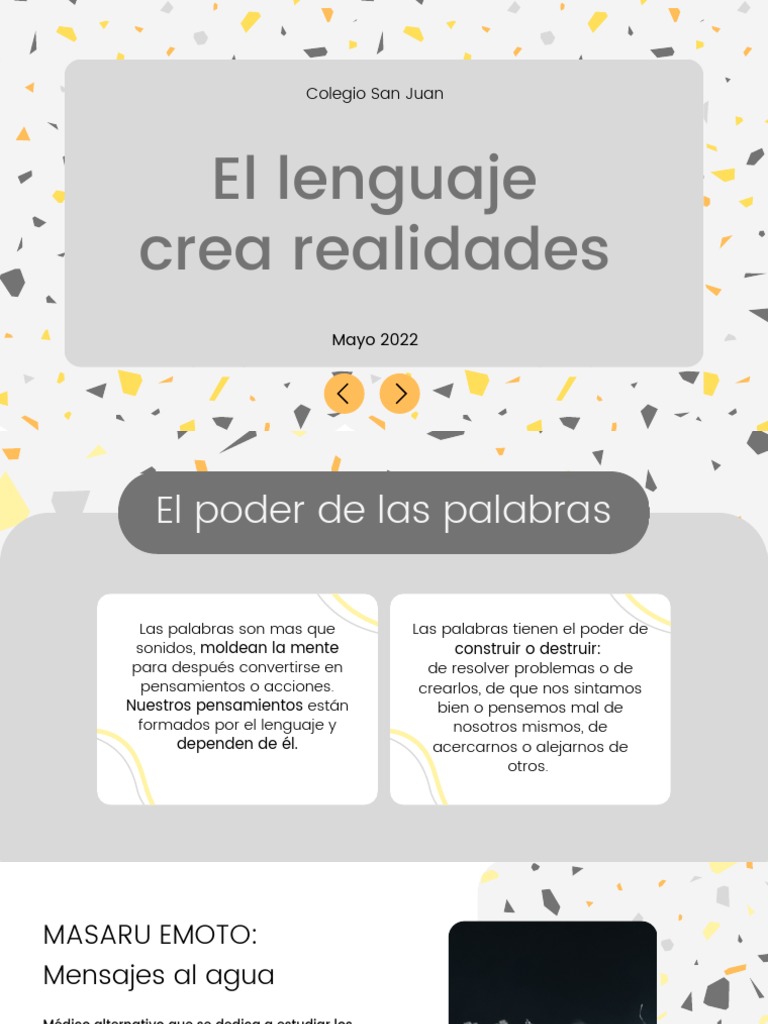 El Poder De Las Palabras Pdf