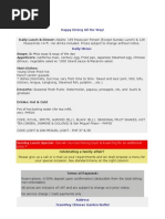 Tramway Timog Package PDF | PDF | Lunch | Salad