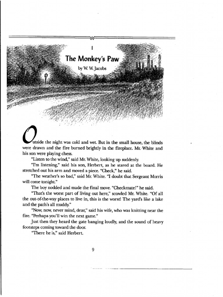 English-The-Monkeys-Paw-Questions | PDF