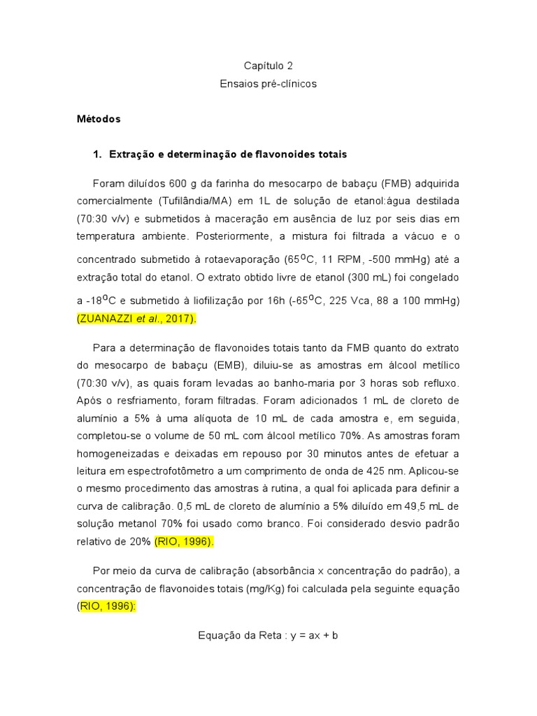 Capítulo 2 - Ensaios Pré-Clinicos | PDF
