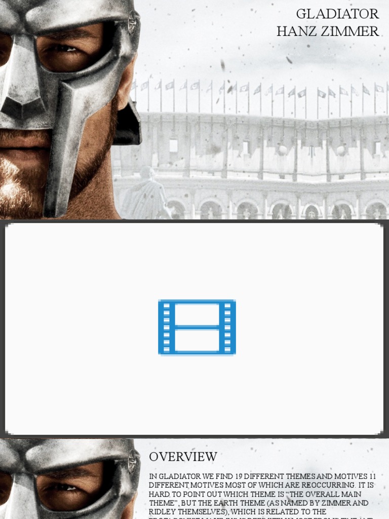 Gladiator's Musical Themes | PDF | Art