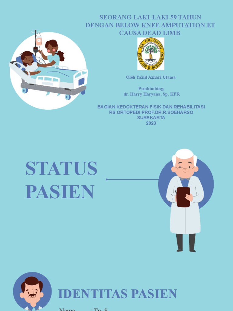 Amputasi Bawah Lutut: Kasus dan Penanganan | PDF