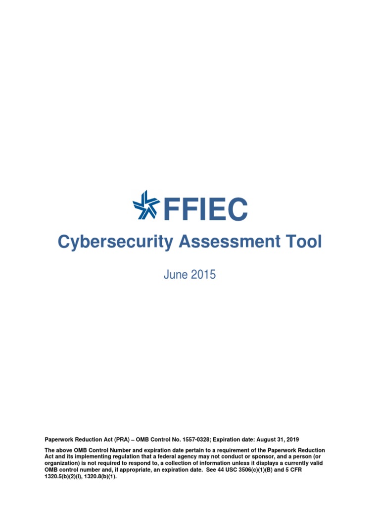FFIEC CAT June 2015 PDF2 | PDF | Computer Security | Security FFIEC CAT June 2015 PDF2 | PDF | Computer Security | Security