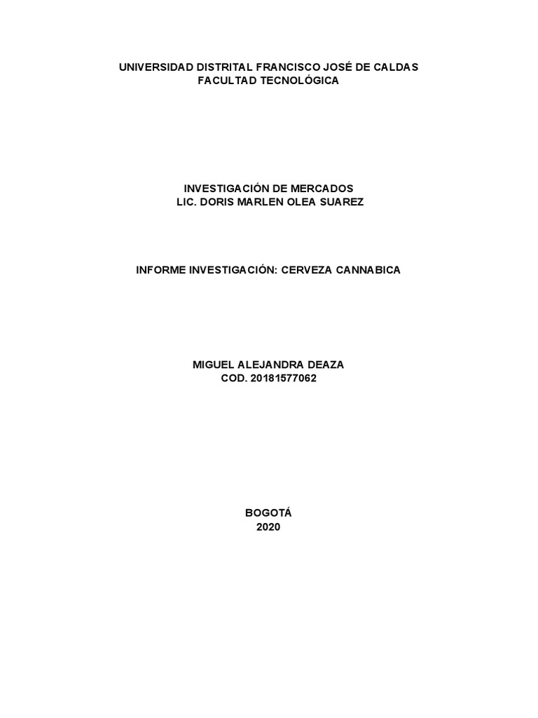 Cerveza Cannabica Pdf Cerveza Cannabis Droga