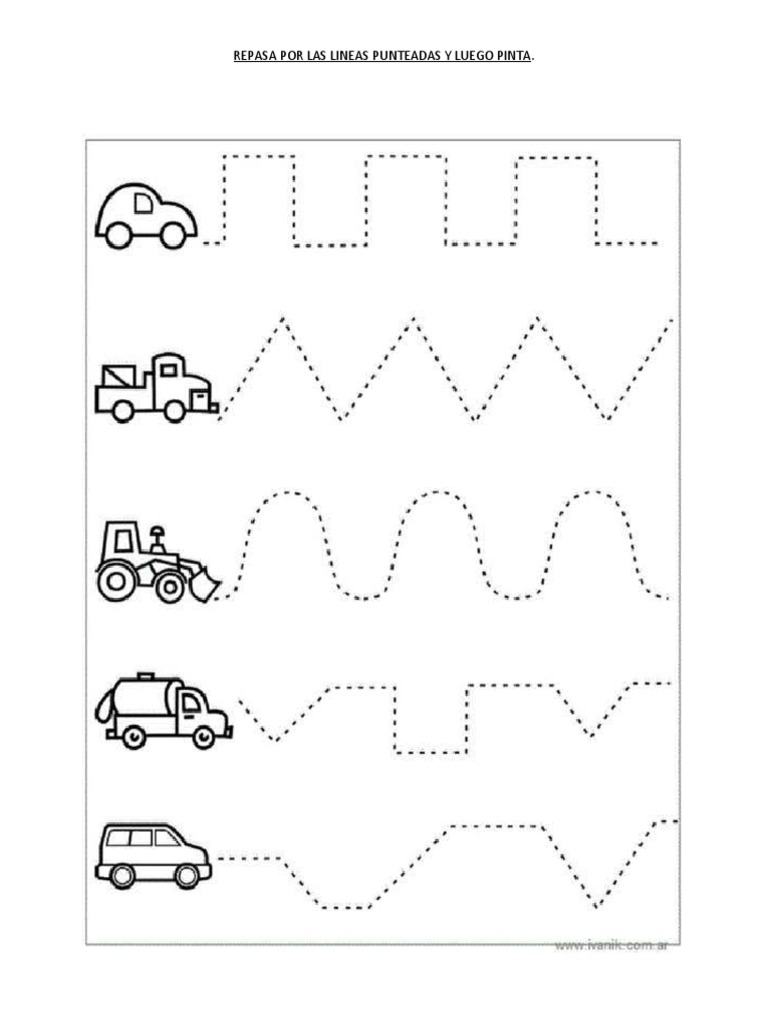 Grafomotricidad Pre Kinder | PDF | Arte