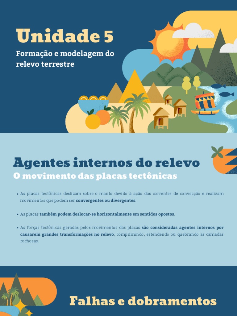 Geografia - Unidade 5 | PDF | Terreno | Erosão Geografia - Unidade 5 | PDF | Terreno | Erosão