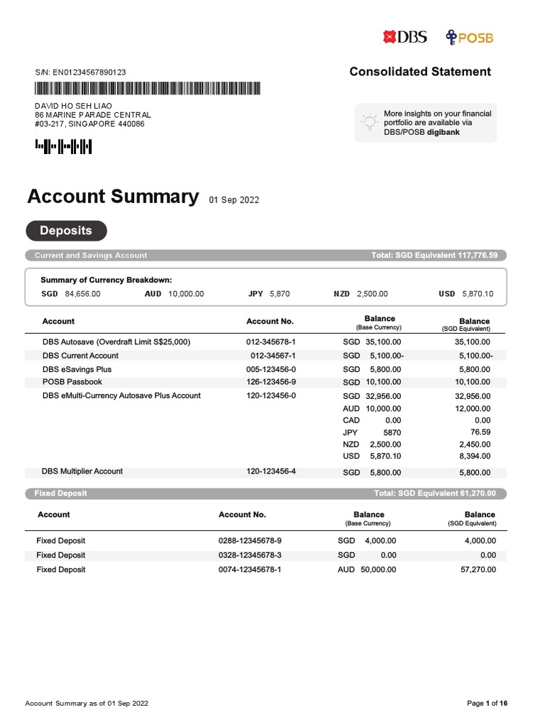 Dbs&posb Es Format | PDF