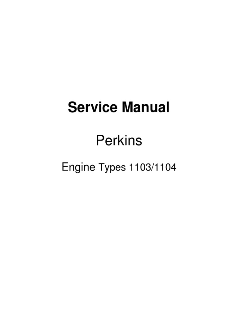 1103 1104 Service Manual en | PDF | Technology & Engineering