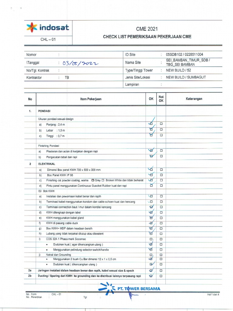 Data Teknis Gedung Eksisting 2 - Lap Uji Fungsi Pemohon - Analisa ...
