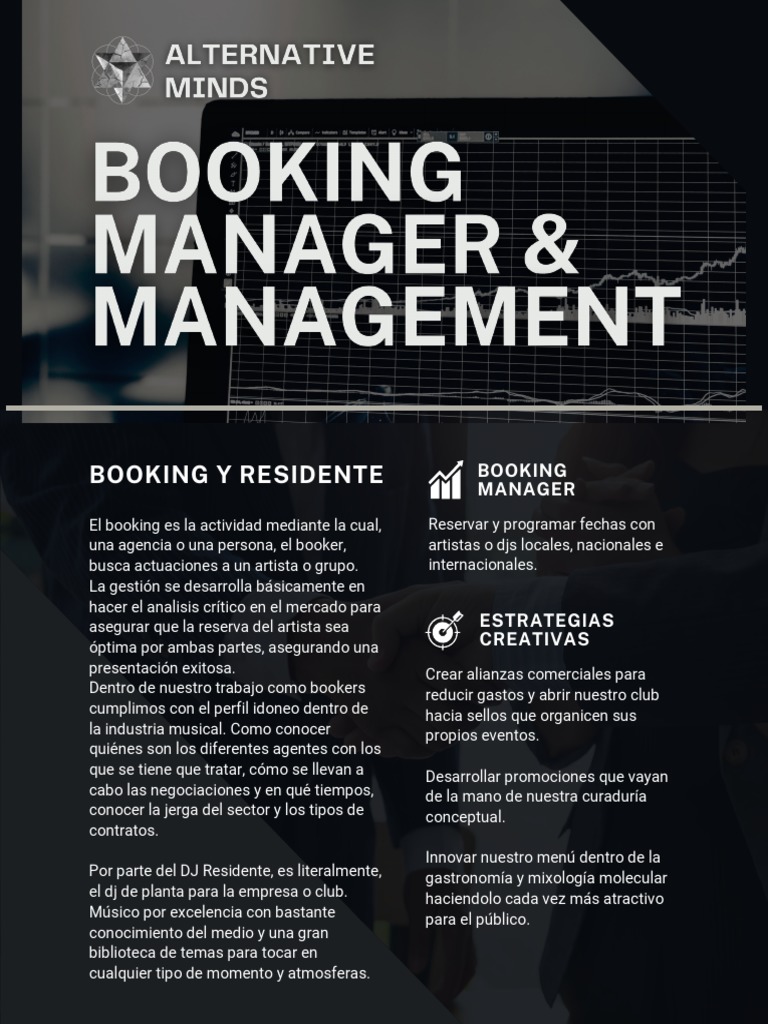 Estrategias de Booking y Management | PDF | Disc jockey | Business