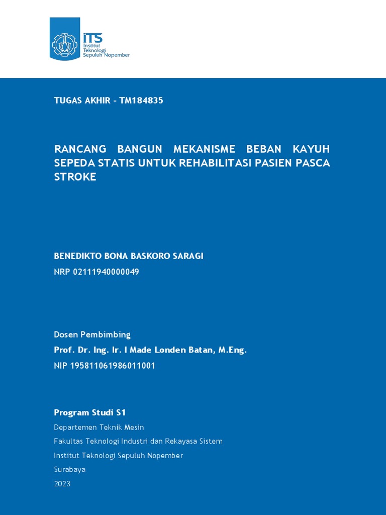 DRAFT TA - Benedikto Bona | PDF