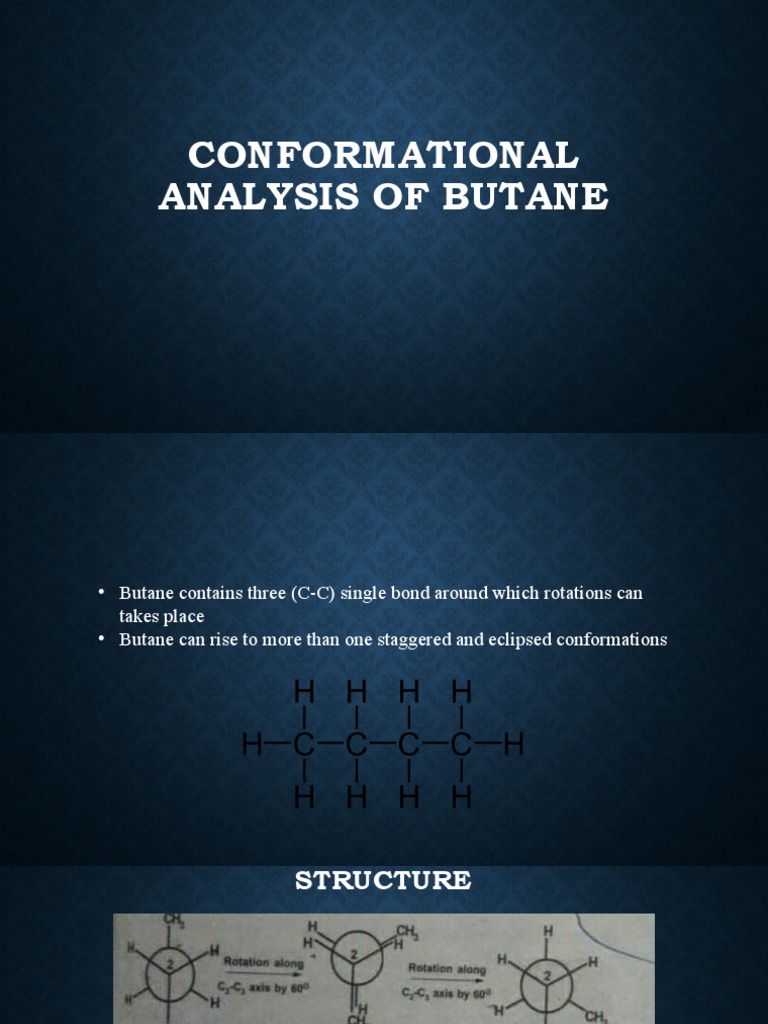 Conformational Analysis of Butane | PDF | Technology & Engineering