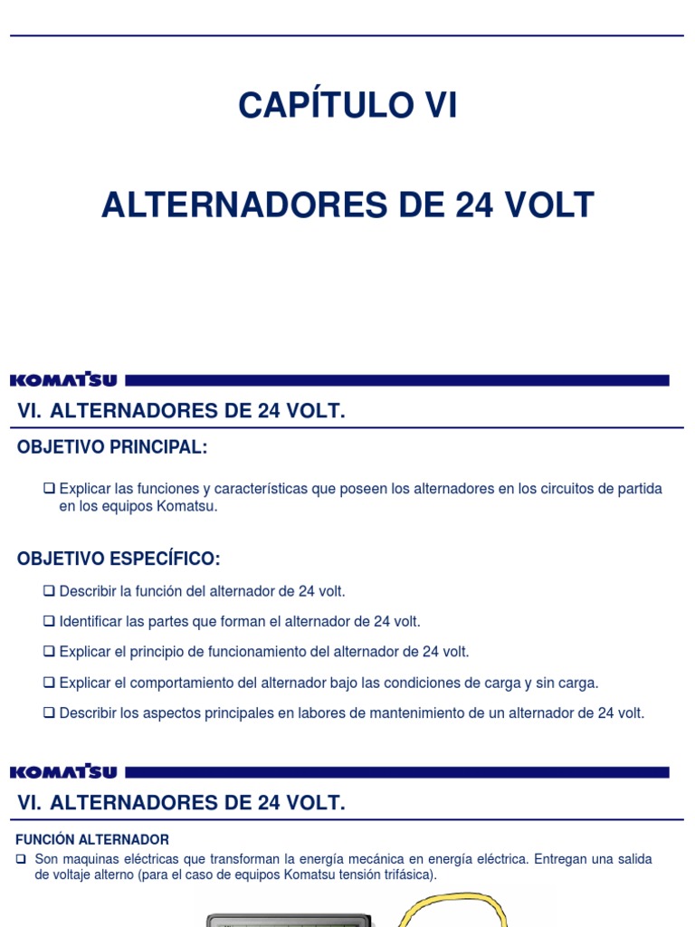 Alternadores 24 Volt | PDF