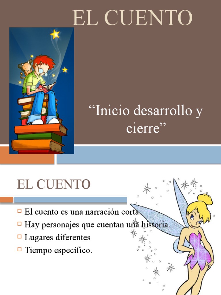 El Cuento 1 Y 2 Año Básico Presentación Pdf