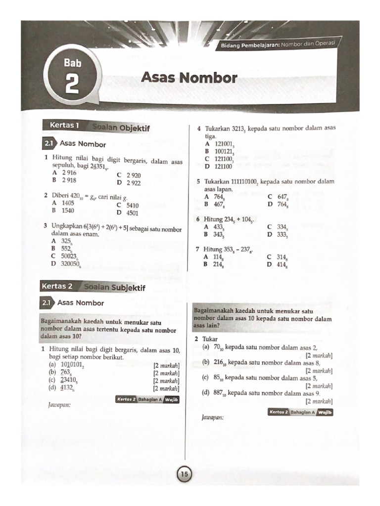 Matematik Form 4 | PDF
