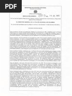 Resolucion 2313 Del 19-07-2023 | PDF | Administración Pública | Gobierno