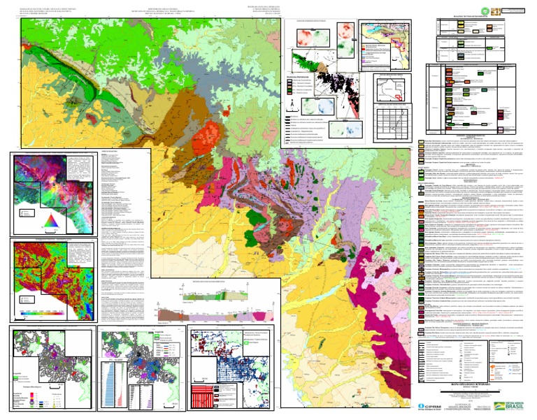 Mapa Geologico Integrado Se Rondonia | PDF