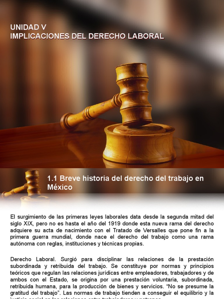 Derecho Laboral | PDF | Organización Internacional del Trabajo | Derecho laboral