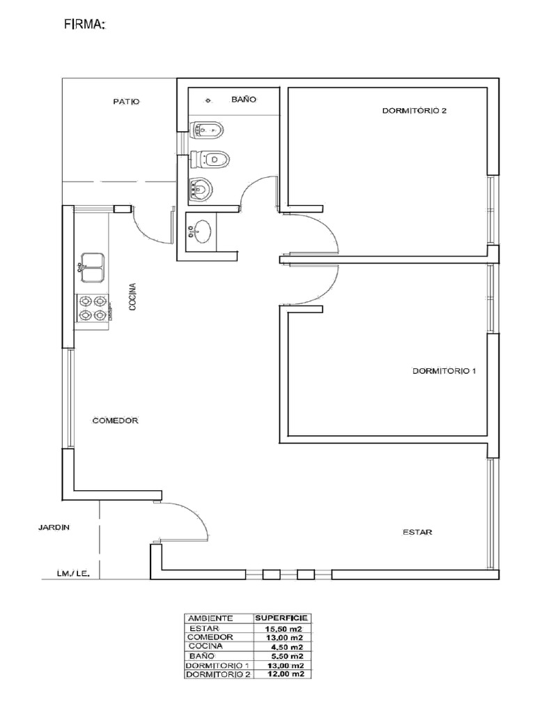 Ejemplo Plano 2 | PDF