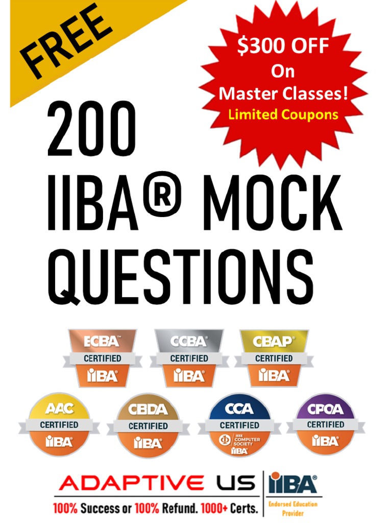 IIBA Exam Model Questions | PDF