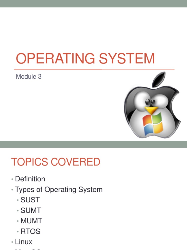 Module3 Operating System | PDF