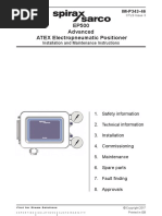SP7-10 Digital Positioner: Installation and Maintenance Instructions | PDF | Valve | Electrical ...