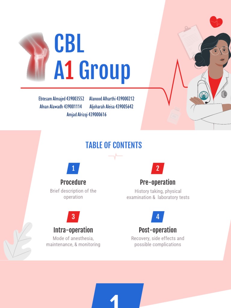 A1 CBL | PDF | Anesthesia | Knee