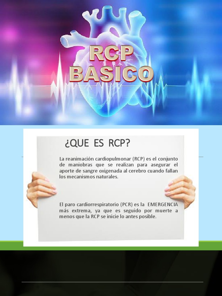 RCP Basico y Avanzado-Clase | Descargar gratis PDF | Reanimación ...