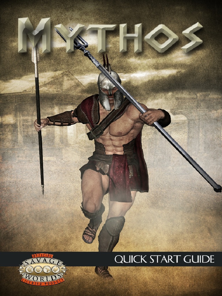 Savage Worlds - Mythos - Quick Start Guide | PDF