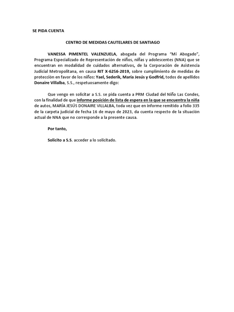 Se Pida Cuenta - Maria Jose Donaire | PDF