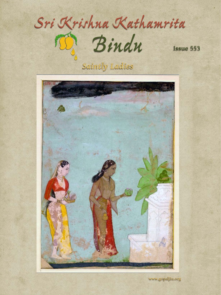 Bindu 553 Saintly Ladies | PDF | Vaishnavism | Indian Religions