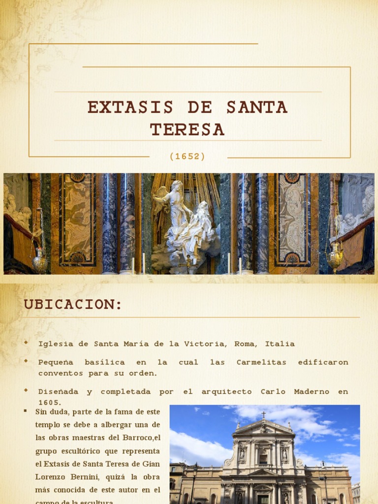 Extasis de Santa Teresa | PDF