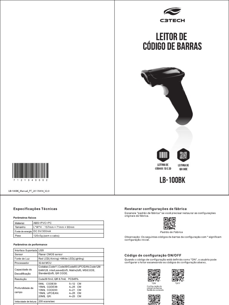 Manual LB-100BK | PDF