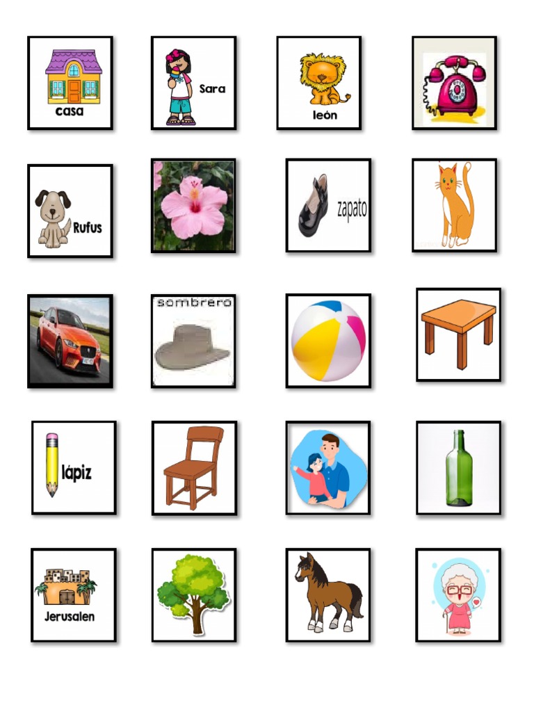 Sustantivos Comunes 15 | PDF