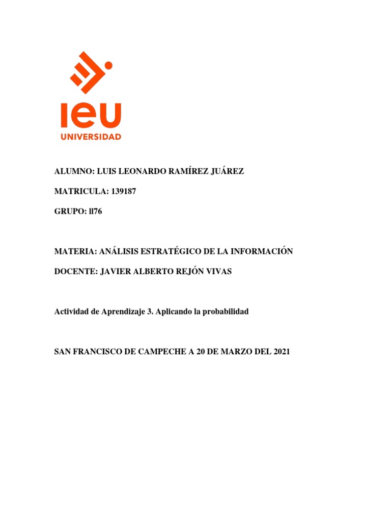 Ramírez Luis Act3 | PDF | Métodos y materiales de enseñanza