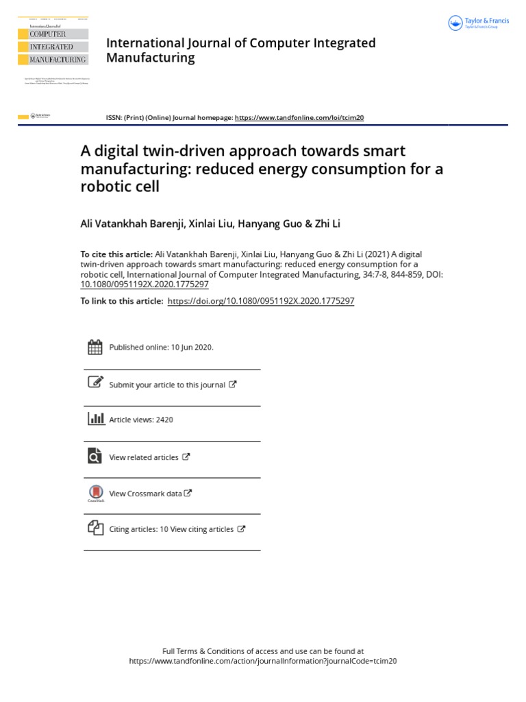 A Digital Twin Driven Approach Towards Smart Manufacturing Reduced 2757