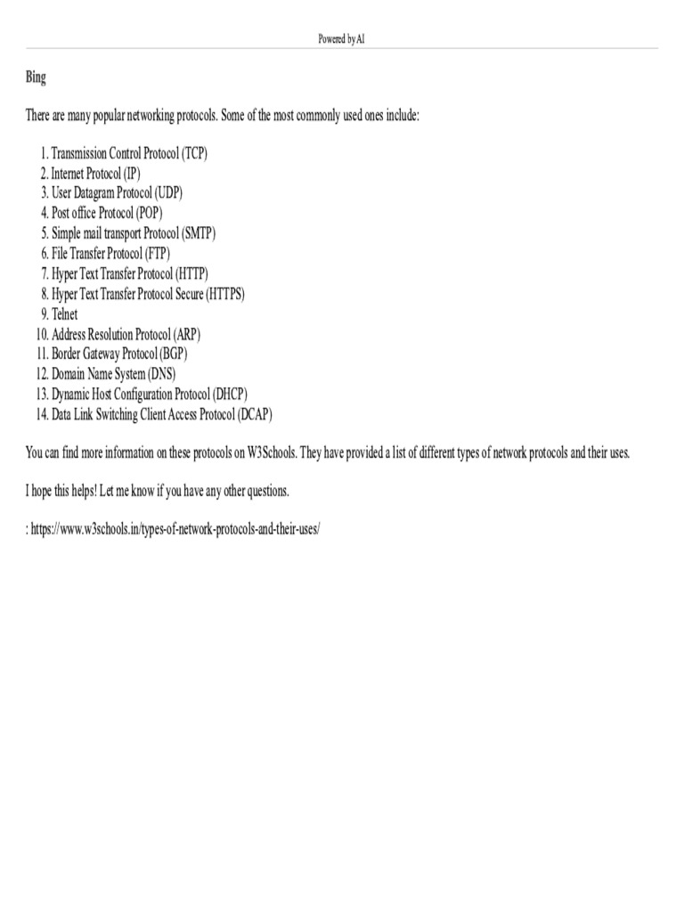 Networking Cheat Sheet | PDF