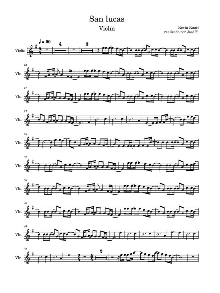 san_lucas violin melodia | PDF
