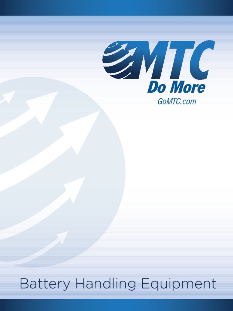 MTC Battery Handling Catalog | PDF